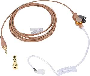 Amazon.com: Pdflie IFB Earpiece 3.5mm in Ears Broadcast Communication ...