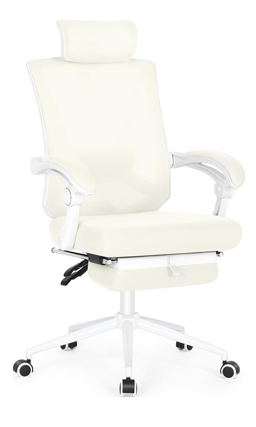 Misolant Ergonomic Office Chair with Footrest, Ergonomic Desk Chair ...