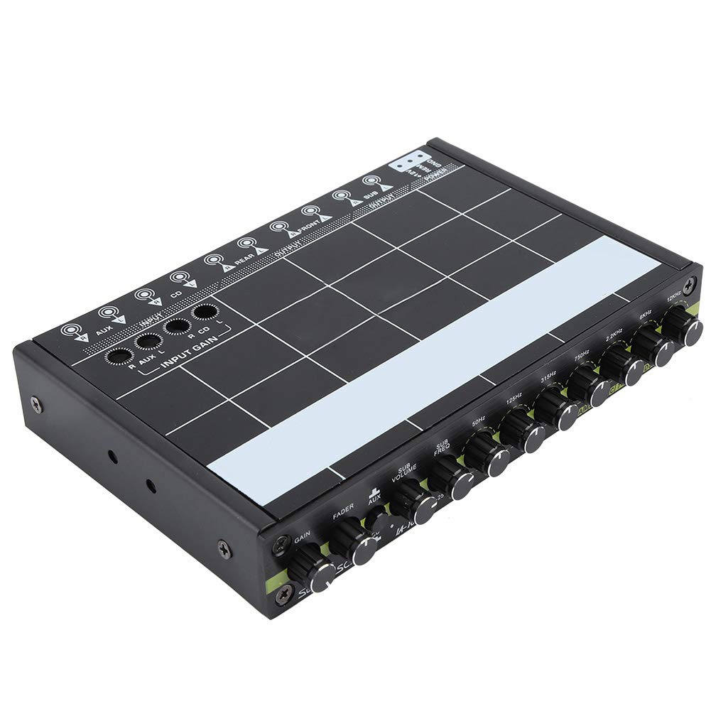 7 Band Graphic EQ With Crossover Qudai 7-Band - Professional EQ Tuning ...