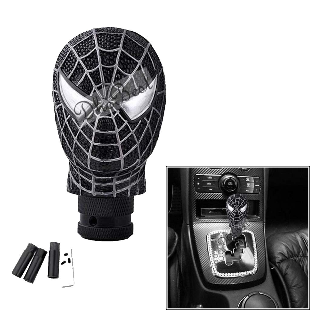 Dhe Best GN-10 Universal Manual Gear Stick Knob Spider Man Style Gear ...