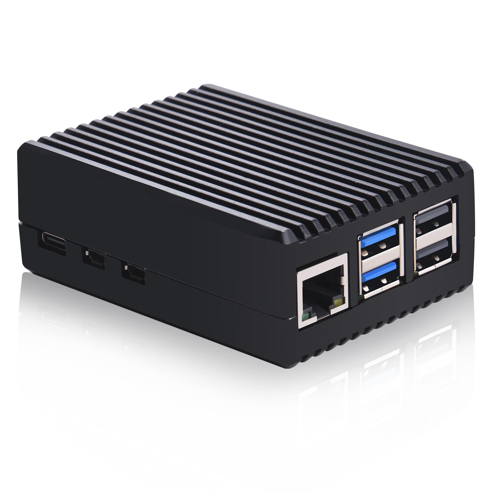 GeeekPi Raspberry Pi 5 Case, Raspberry Pi 5 Armor Case with Passive ...