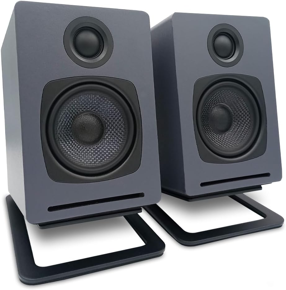 Amazon.com: Audioengine A1-MR Wireless Speakers and DS1M Metal Desktop ...