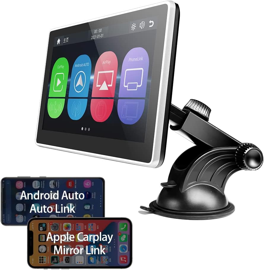 Amazon.com: Wireless Portable Apple CarPlay Screen for All Vehicles ...