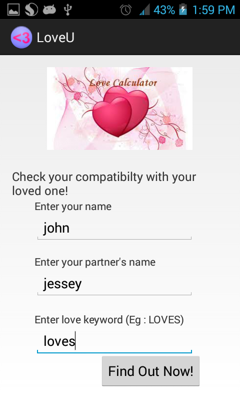 Love Percentage:www.amazon.com:Appstore for Android