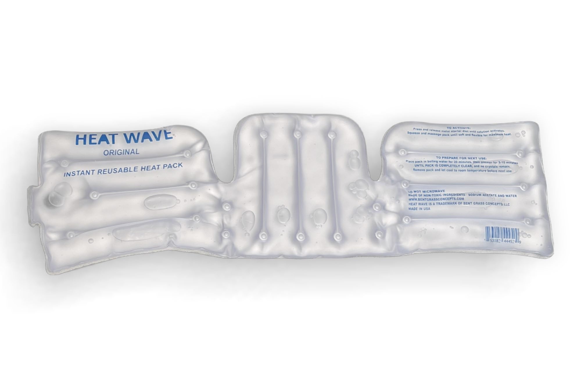 HEAT WAVE Instant Reusable Shoulder Heat Pack- for Back/Neck/Shoulder ...