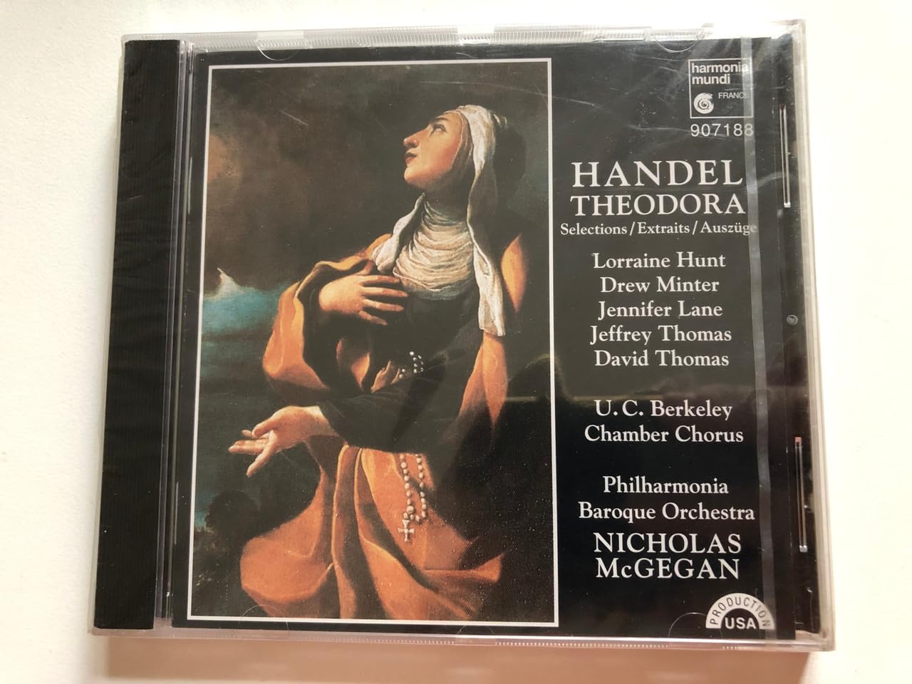 George Frideric Handel, Nicholas McGegan, Philharmonia Baroque ...