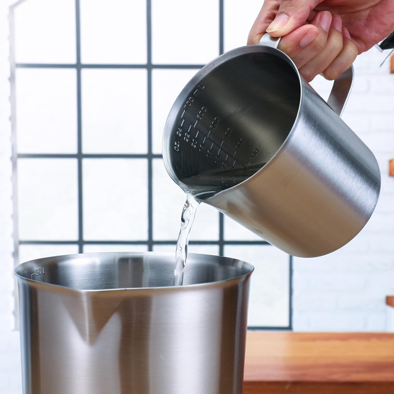 Snapklik.com : Othmro Measuring Cup 500ml 16OZ, 2 Measuring Scales ...
