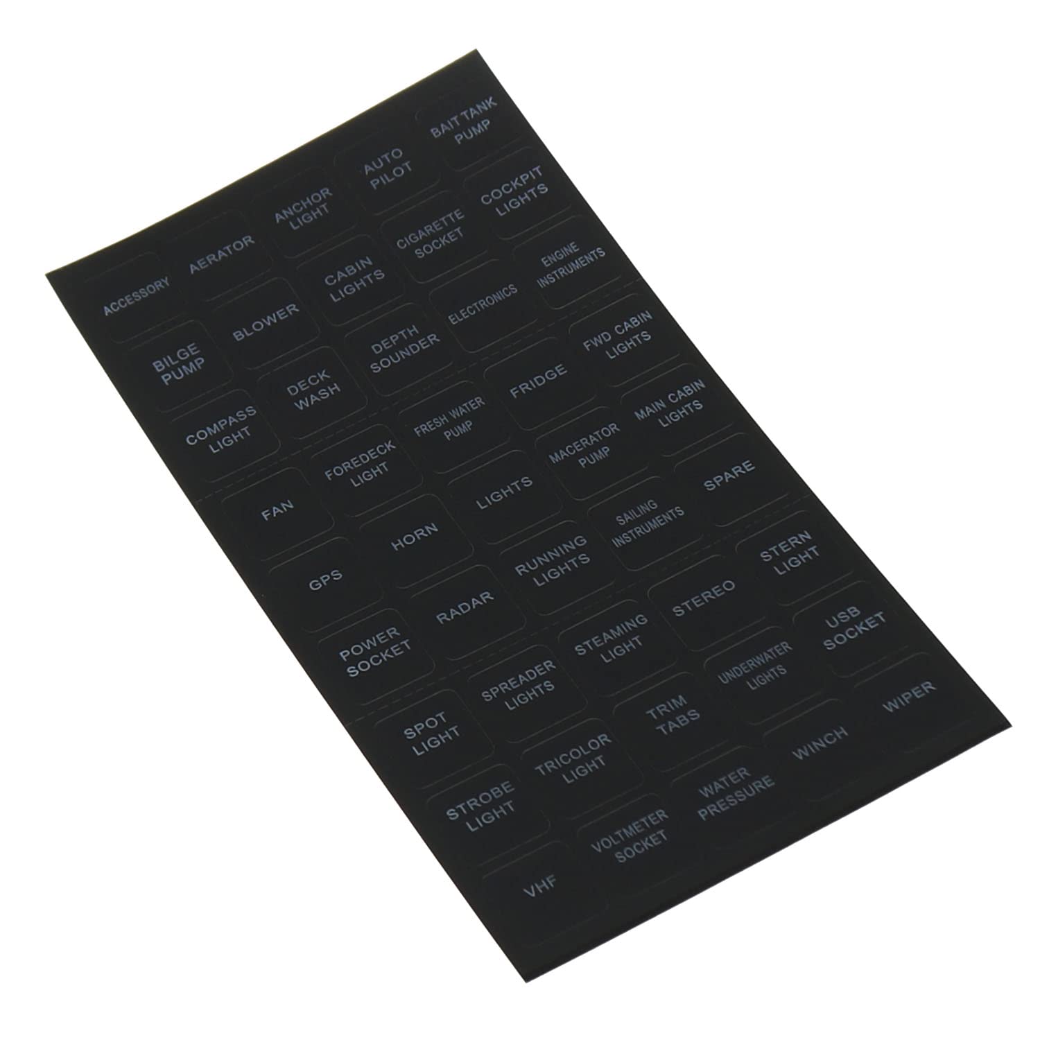 Amazon.com: ZZHXSM 1 Piece Switch Panel Light Sign Sticker PVC Marine ...