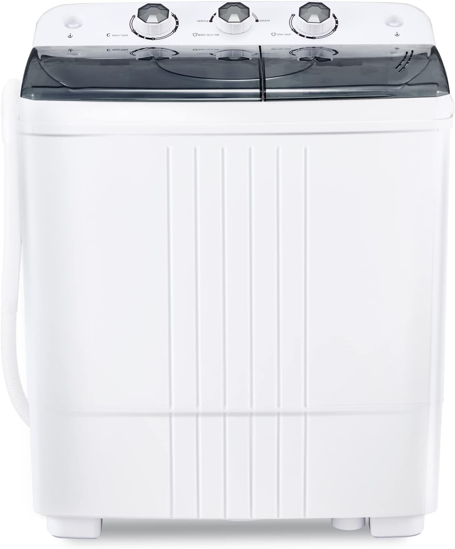 Amazon.com: Portable Washing Machine - 28Lbs Compact Twin Tub Washer ...