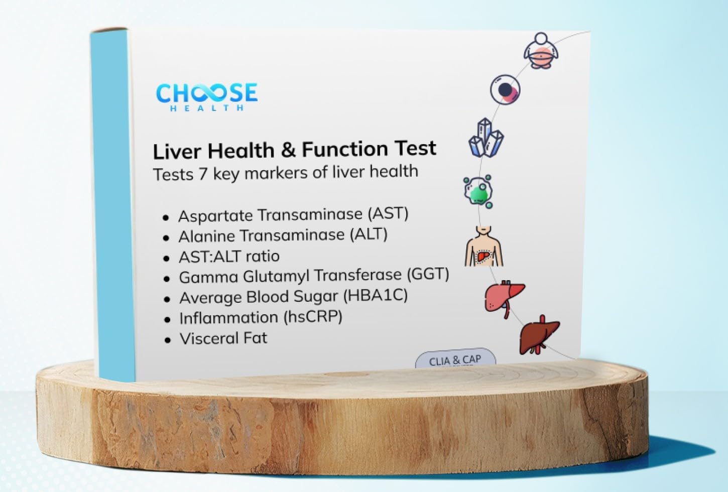 Amazon.com: Liver Health & Function Test | 7-in-1 at-Home Liver Test ...