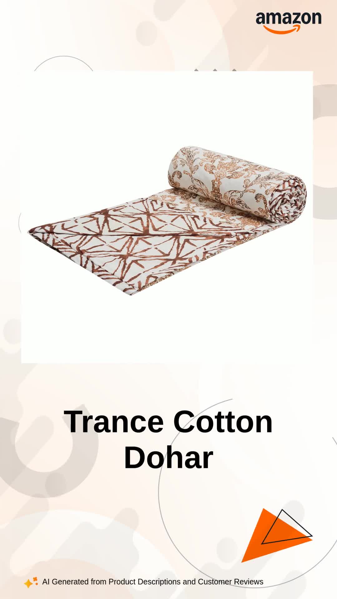 Watch Trance Cotton Dohar on Amazon Live