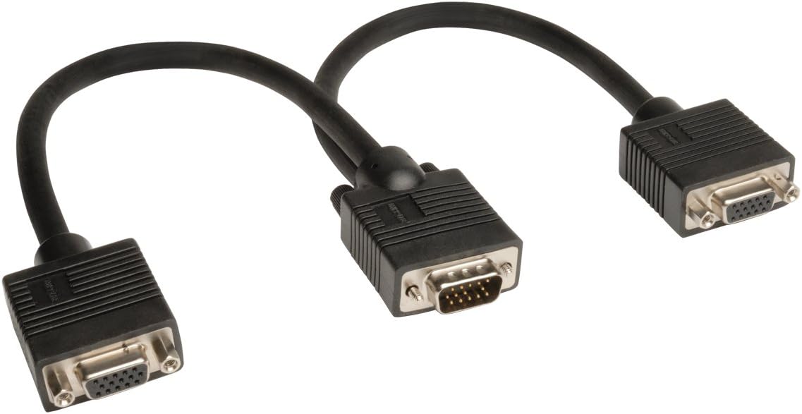 Amazon.com: Cable Leader 1ft VGA HD15 to 5 BNC RGBHV Monitor Cable (M/M ...