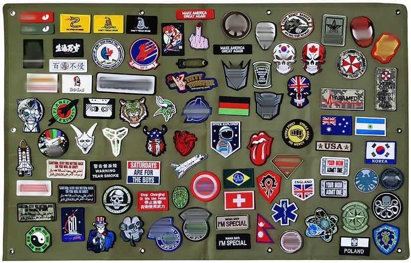 Amazon.com: Tactical Patch Display Panel Holder Board for Military Army ...