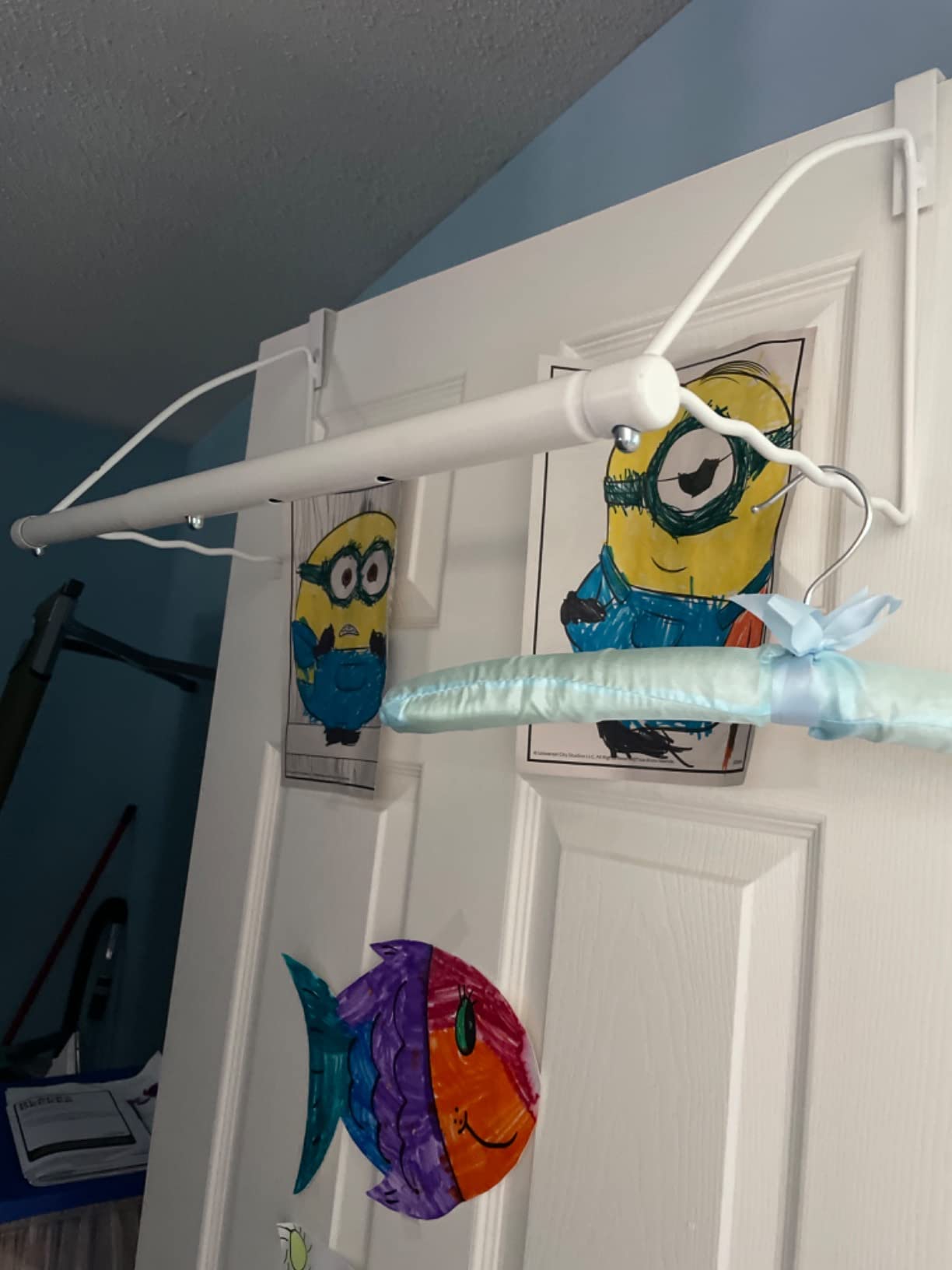 Over The Door Closet Valet- Over The Door Clothes Organizer Rack and ...