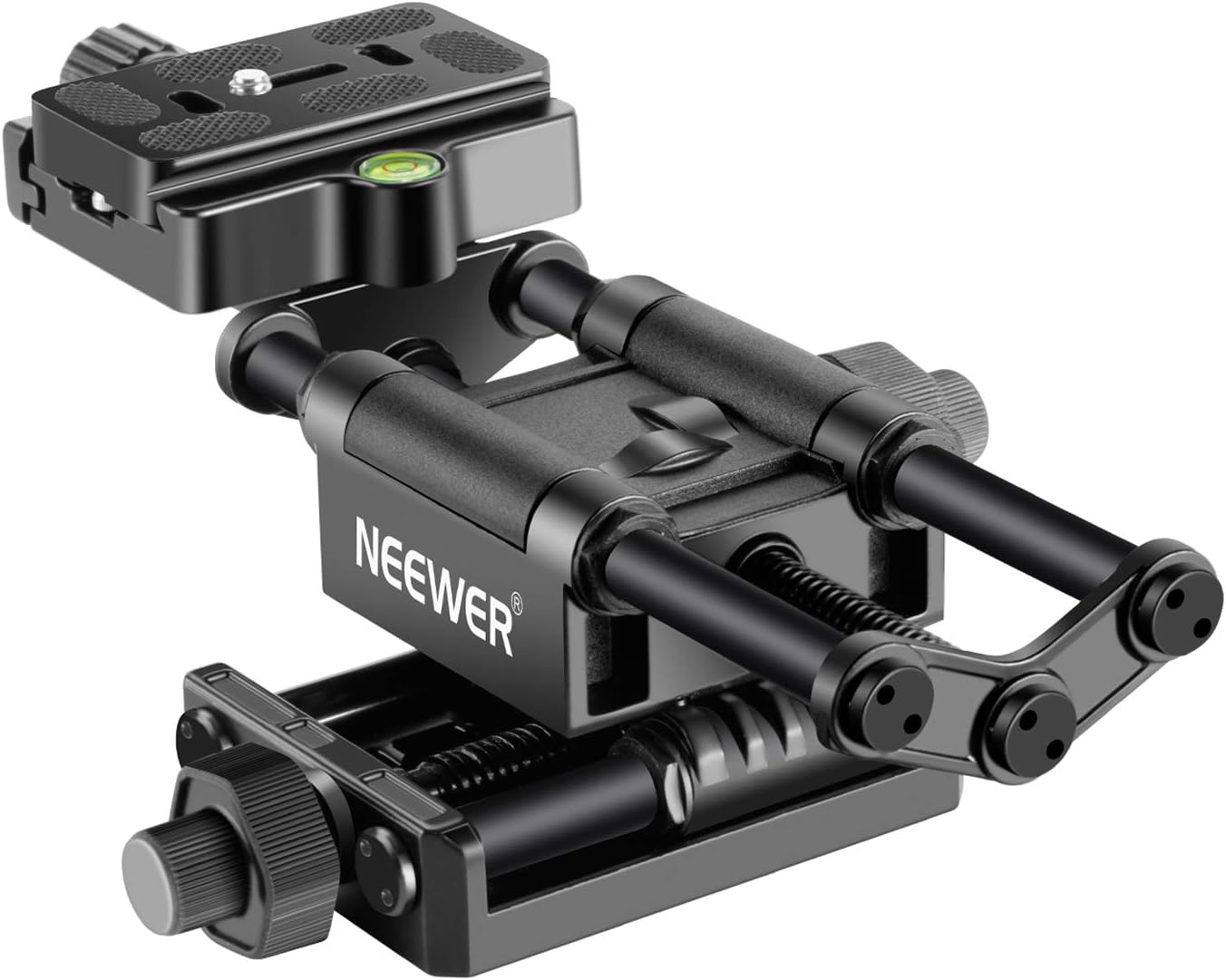 Amazon.com : Neewer Pro 4-Way Macro Focusing Focus Rail Slider with 1/4 ...