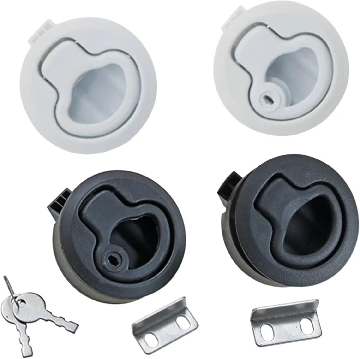 Plastic Press Embedded Concealed Handle Lock Commercial Industrial ...