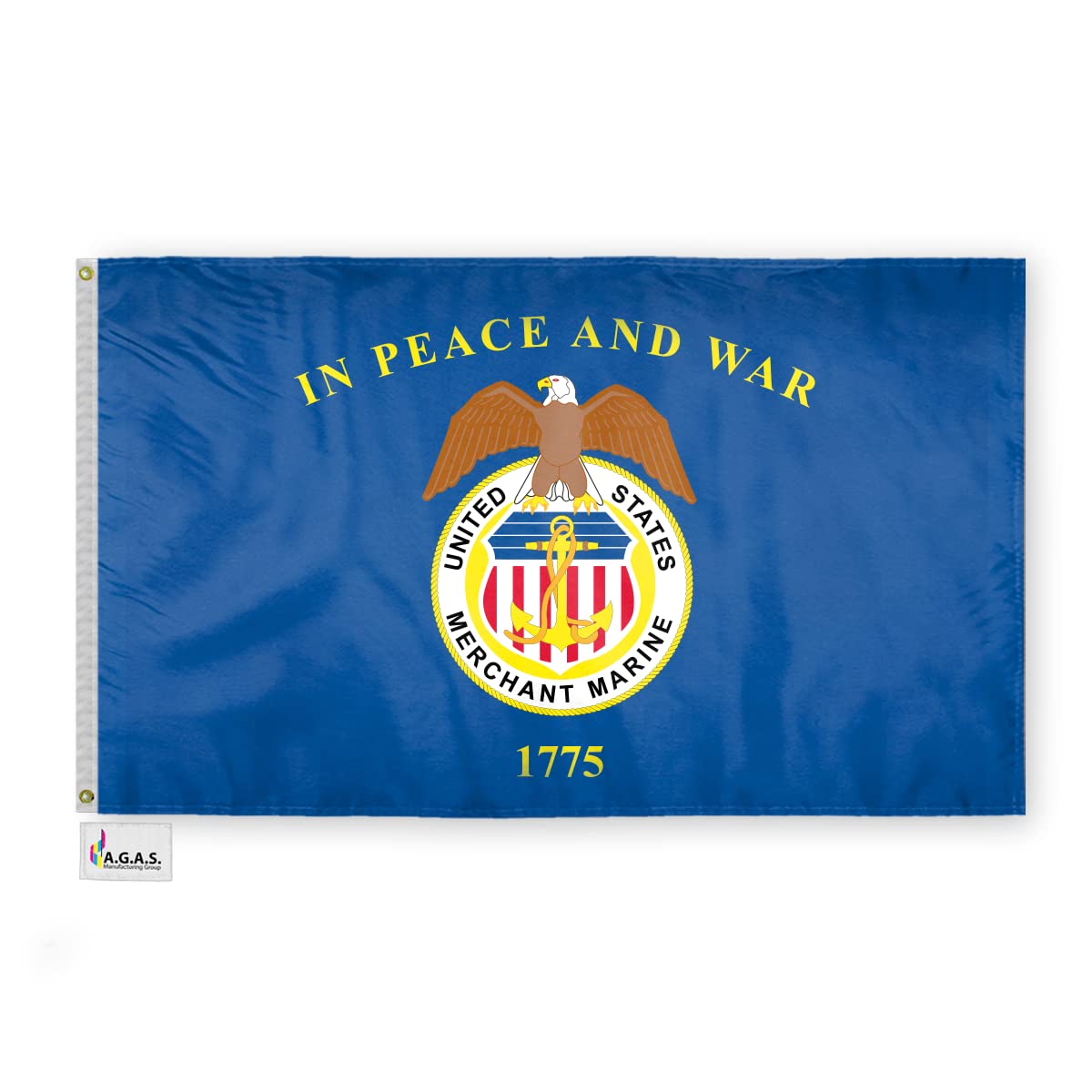 Amazon.com: AGAS United States Merchant Marines Flag 3x5 Ft - Printed ...