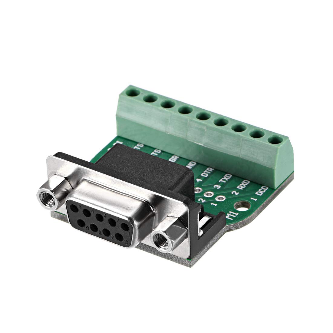 Amazon.com: uxcell D-sub DB9 Breakout Board Connector 9 Pin 2 Row ...