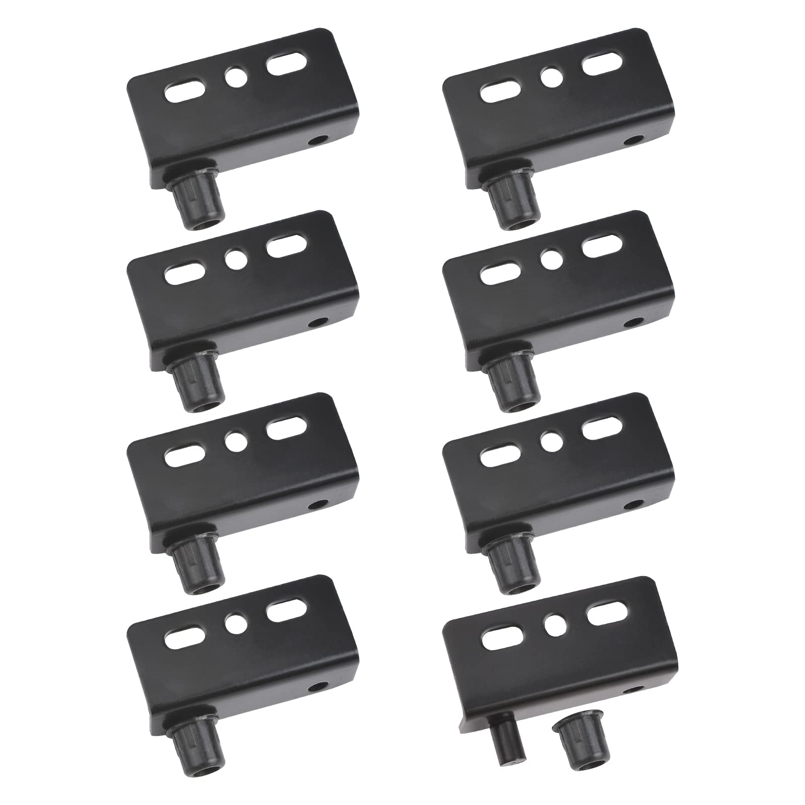 Buy UFURMATE Iron Pivot Hinge, 4 Sets Concealed Shaft Cabinet Door ...