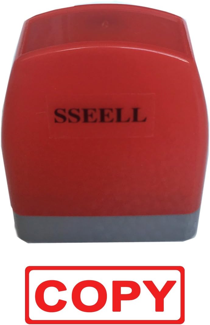 Amazon.com : SSEELL Copy Self Inking Rubber Flash Stamp Self-Inking Pre ...
