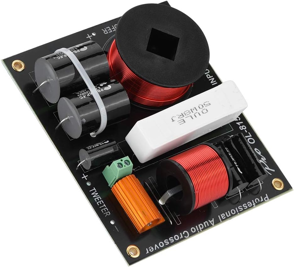 Amazon.com: 2-Way Speaker Divider, 500W Long Durability Crossover ...
