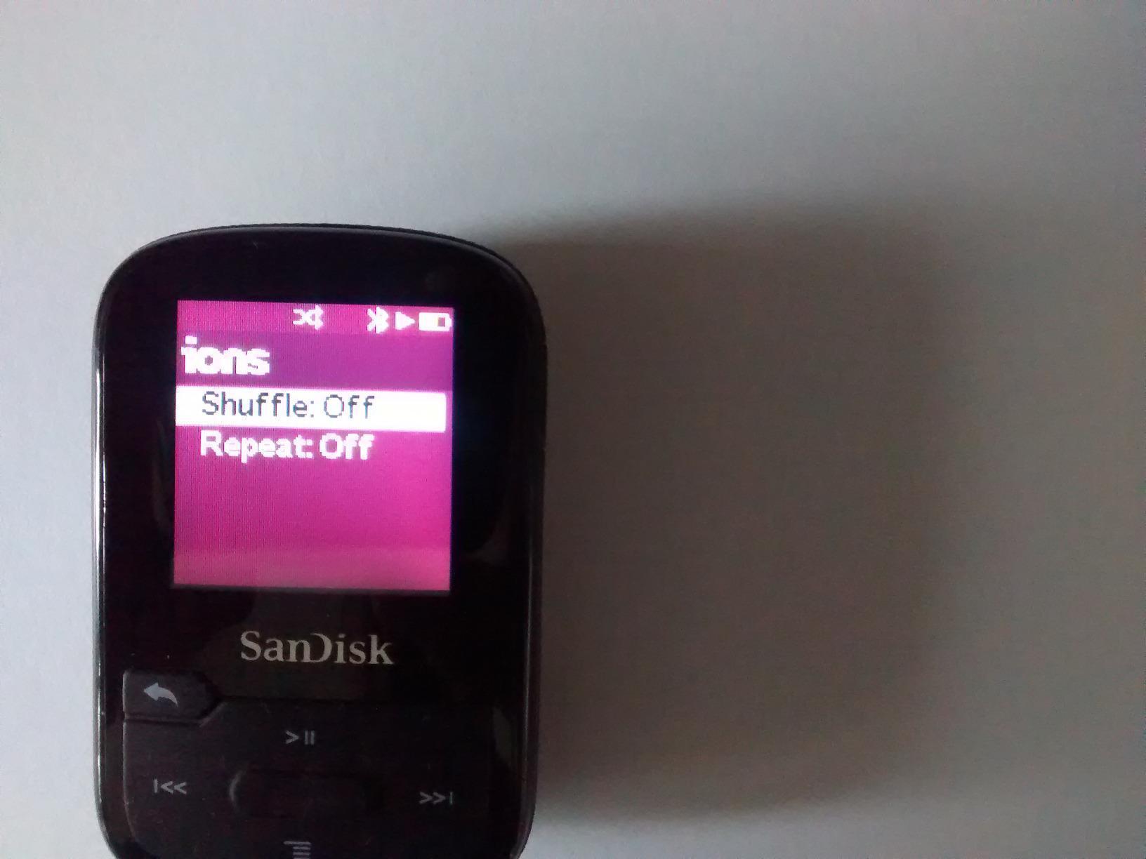 SanDisk Clip Sport Plus Wearable MP3 Player - Black : Amazon.co.uk ...