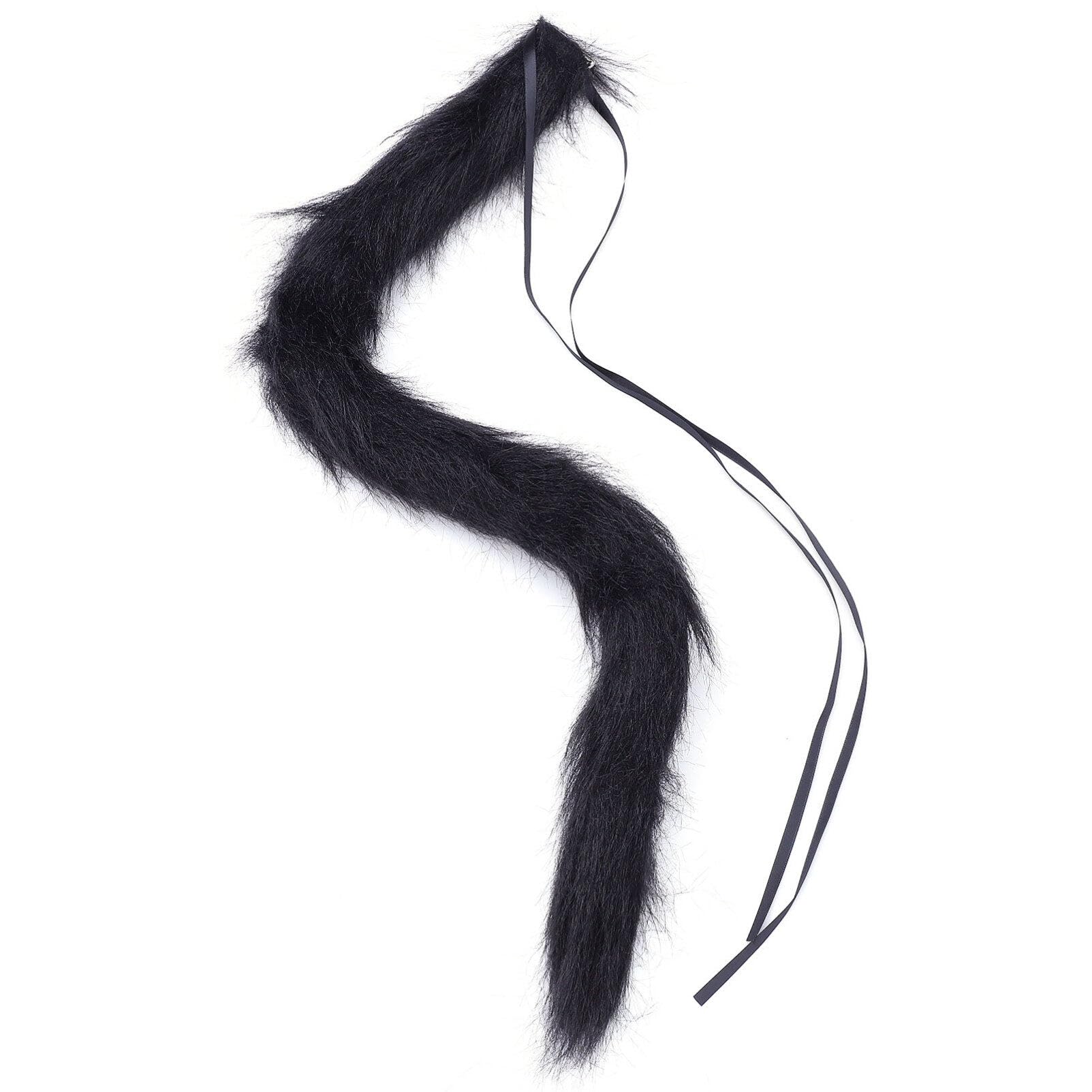 Amazon.com: MAGICLULU 1Pcs Black Cat Tail Costume Accessory Monkey ...