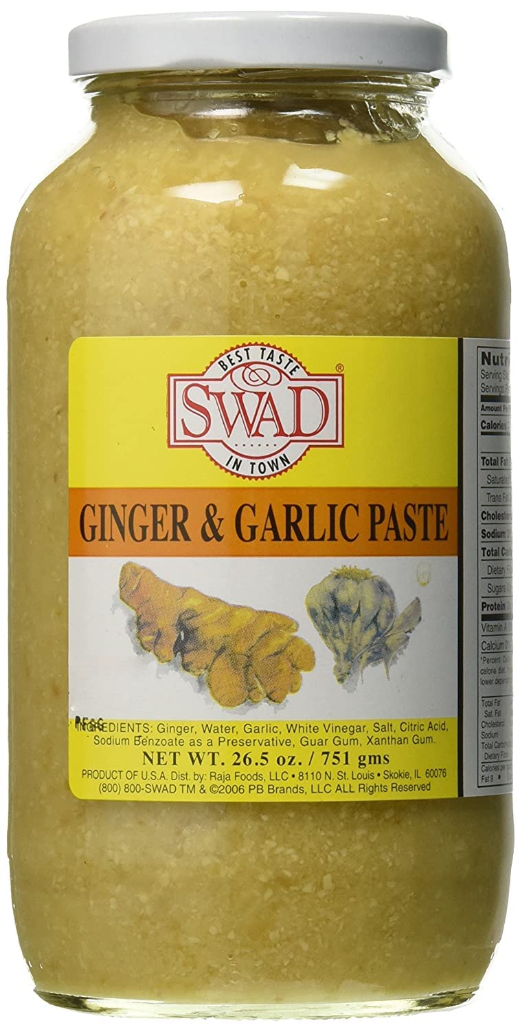 Amazon.com : Great Bazaar Swad Ginger & Garlic Chutney, 8 Ounce ...