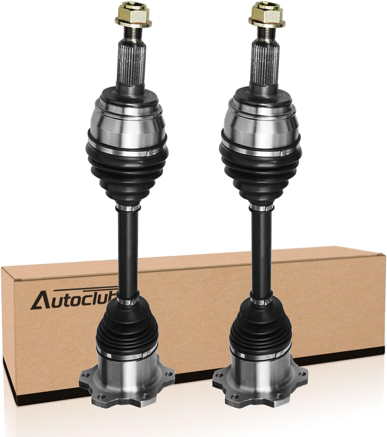 Amazon.com: AUTOCLUB 4WD 6 Lugs Front CV Axle for GMC Sierra Yukon XL ...