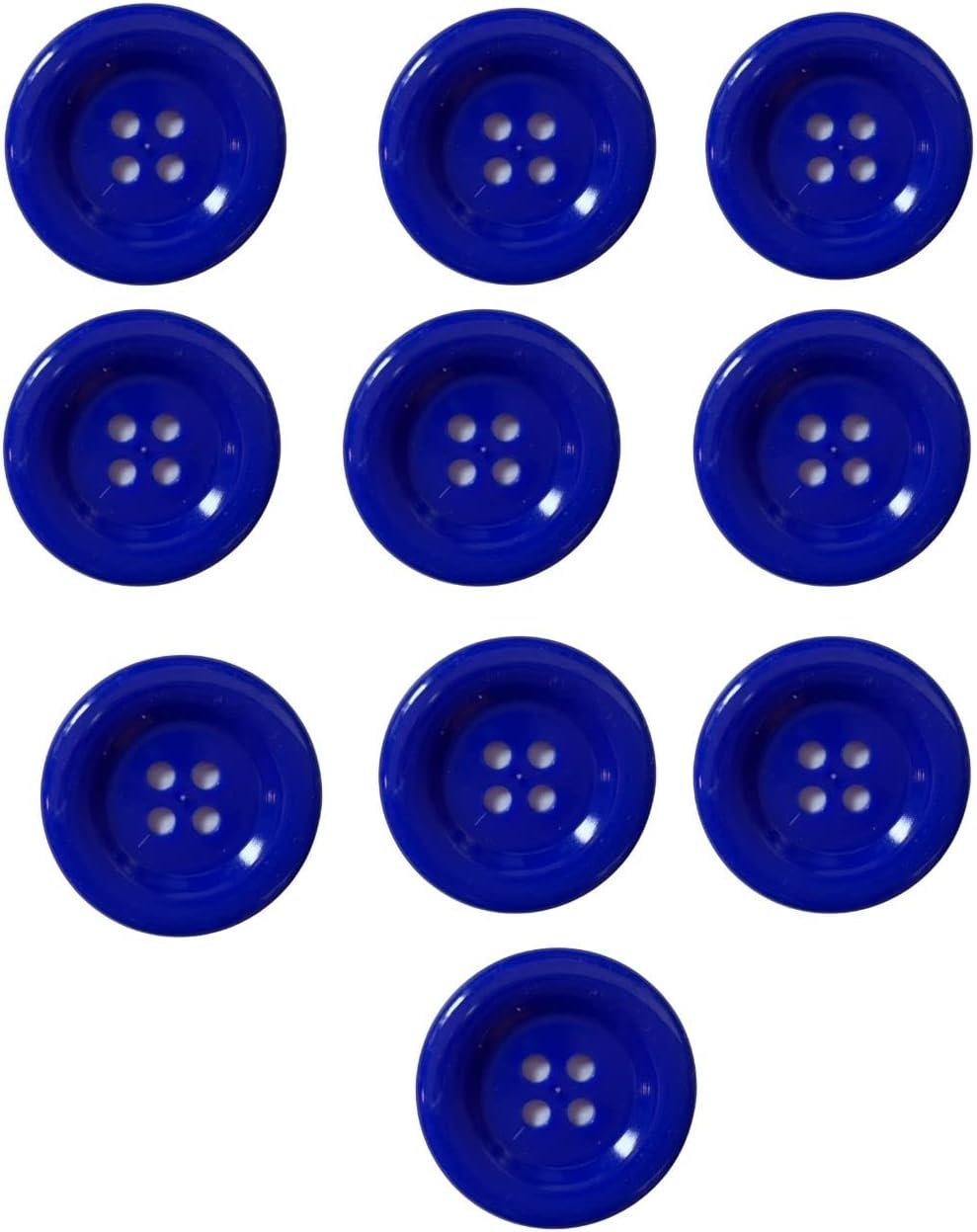 Amazon.com: Super Z Outlet 100 Pack 1 Inch Buttons Flatback Sewing ...