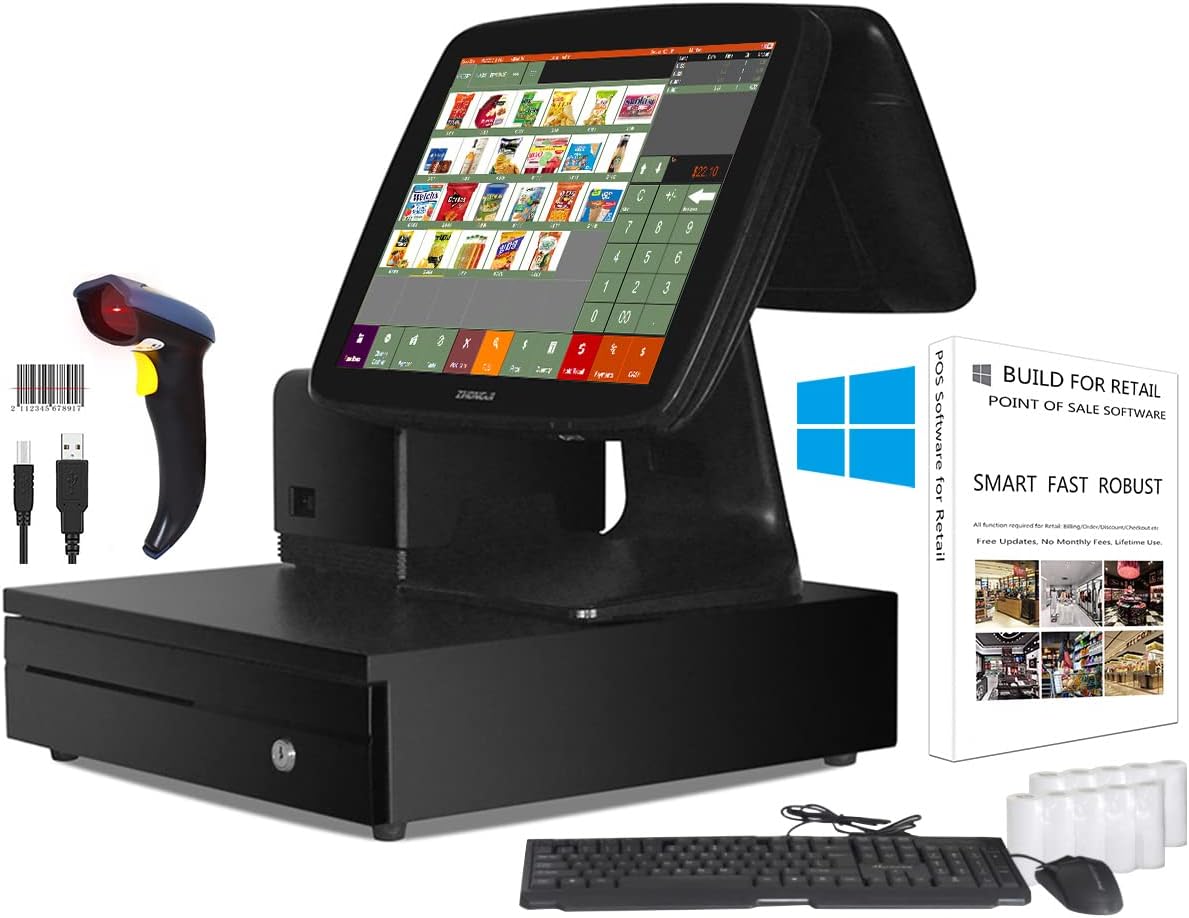 Amazon.com : 2023 New A3D Retail Point of Sale System Windows Cash ...