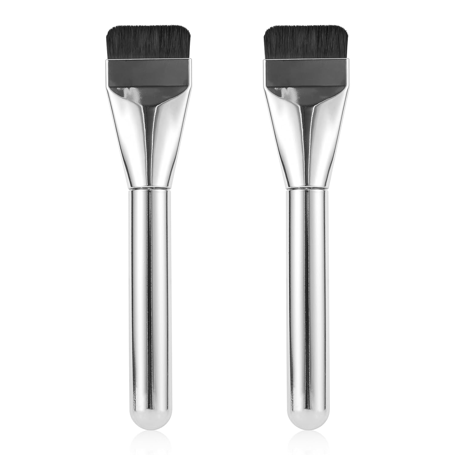 Amazon.com: XIHIRCD 2pcs Flat Foundation Brush for Liquid Makeup, Ultra ...