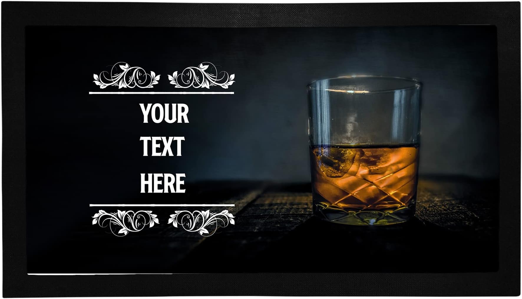 Amazon.com: Personalized Bar Runner Mat - Novelty Beer Gifts for Home ...