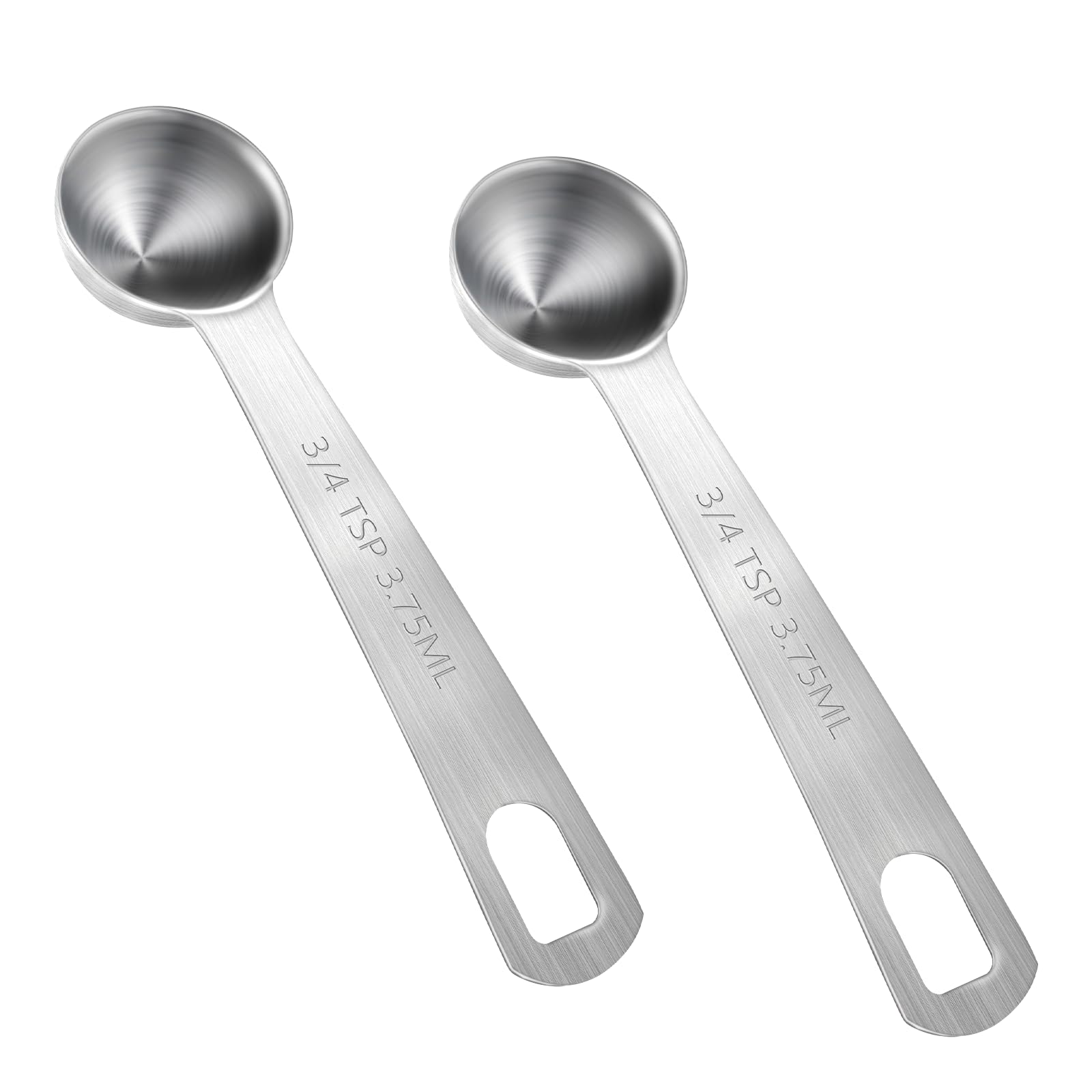 Amazon.com: Measuring Spoons, 2 Pcs Stainless Steel Tablespoon 3.75ML ...