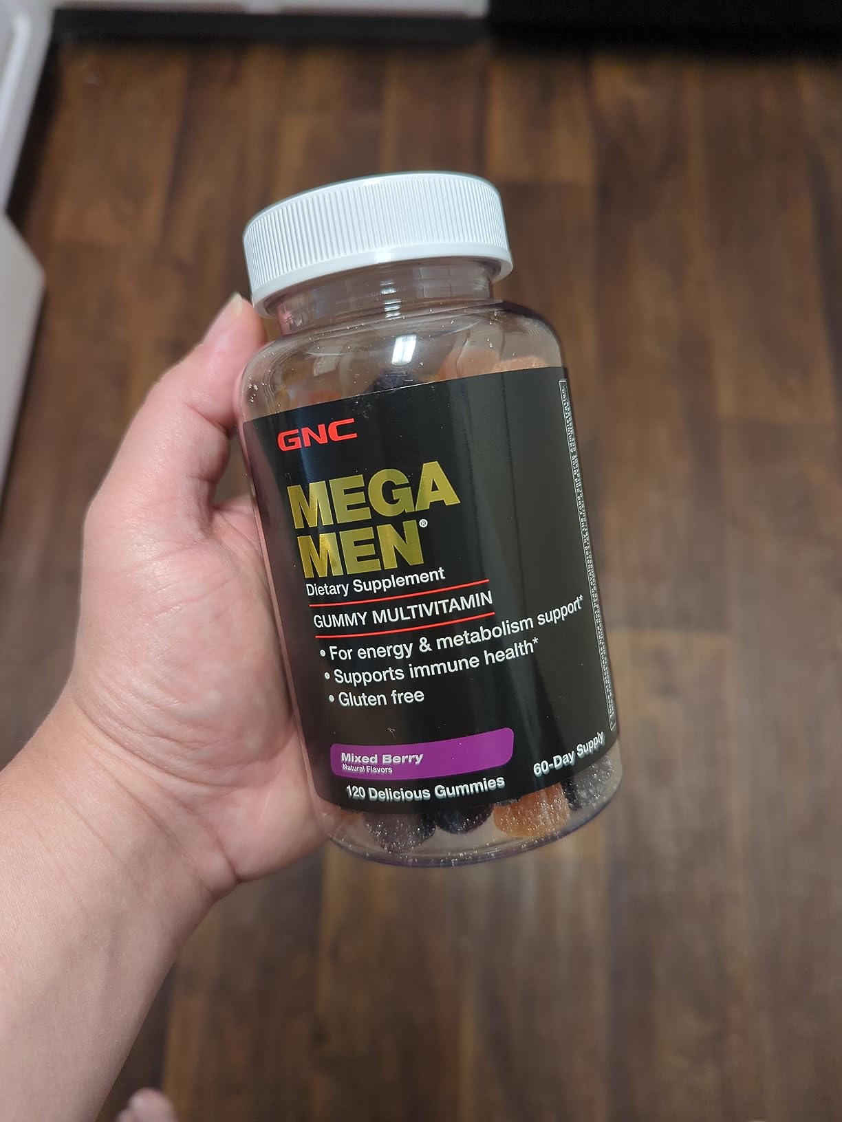 $6/mo - Finance GNC Mega Men Gummy Multivitamin | Supports Energy ...
