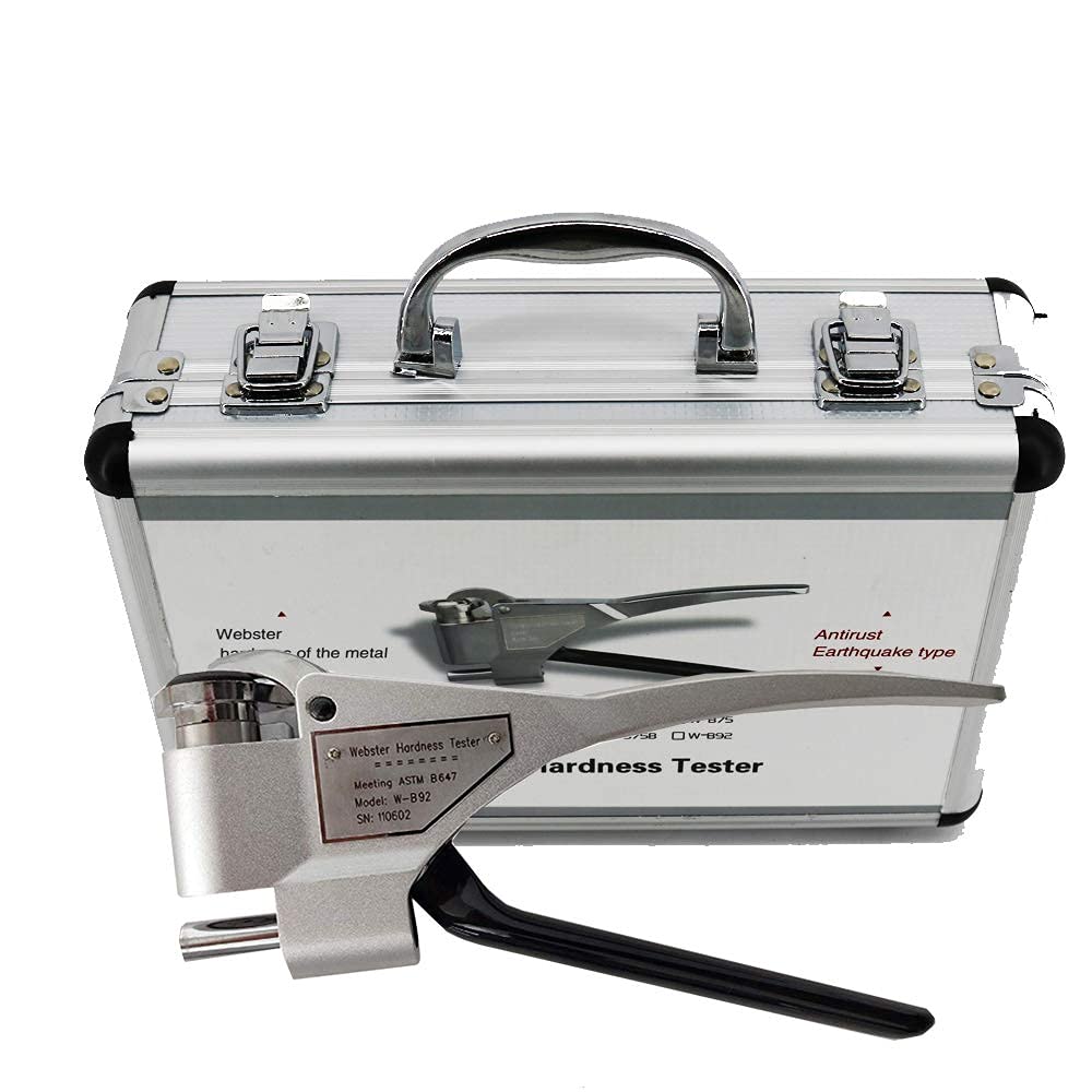 W-B92 Webster Hardness Tester Meter Gauge Apply to Stainless Steel Cold ...