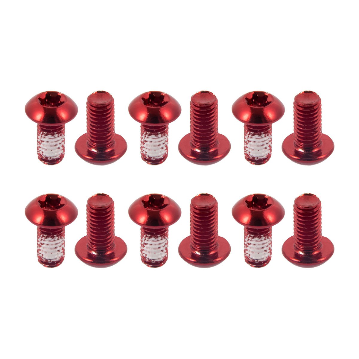 Snapklik.com : Choose Mountain Bike Brake Disc Rotor Bolts Red
