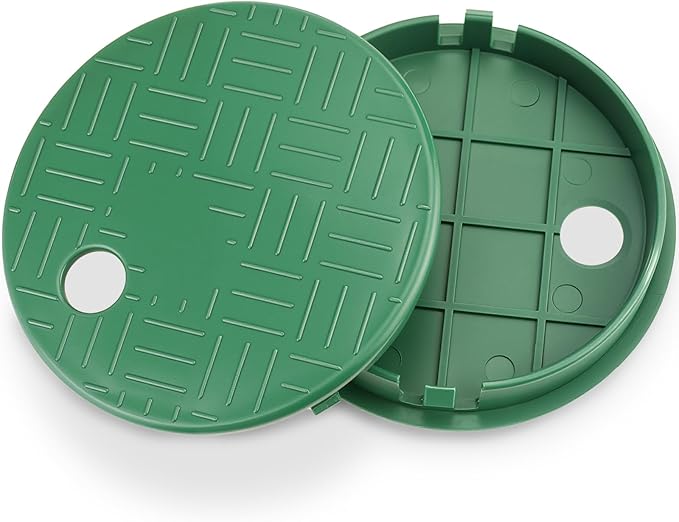 Amazon.com : Yncotte 2Pcs Sprinkler Valve Cover, Valve Box Cover Lid ...