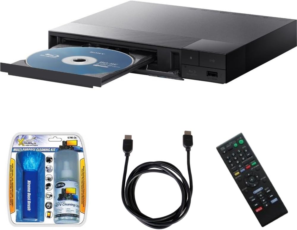 Amazon.com: Sony BDP-BX370 Blu-ray Disc Player with Built-in Wi-Fi and ...