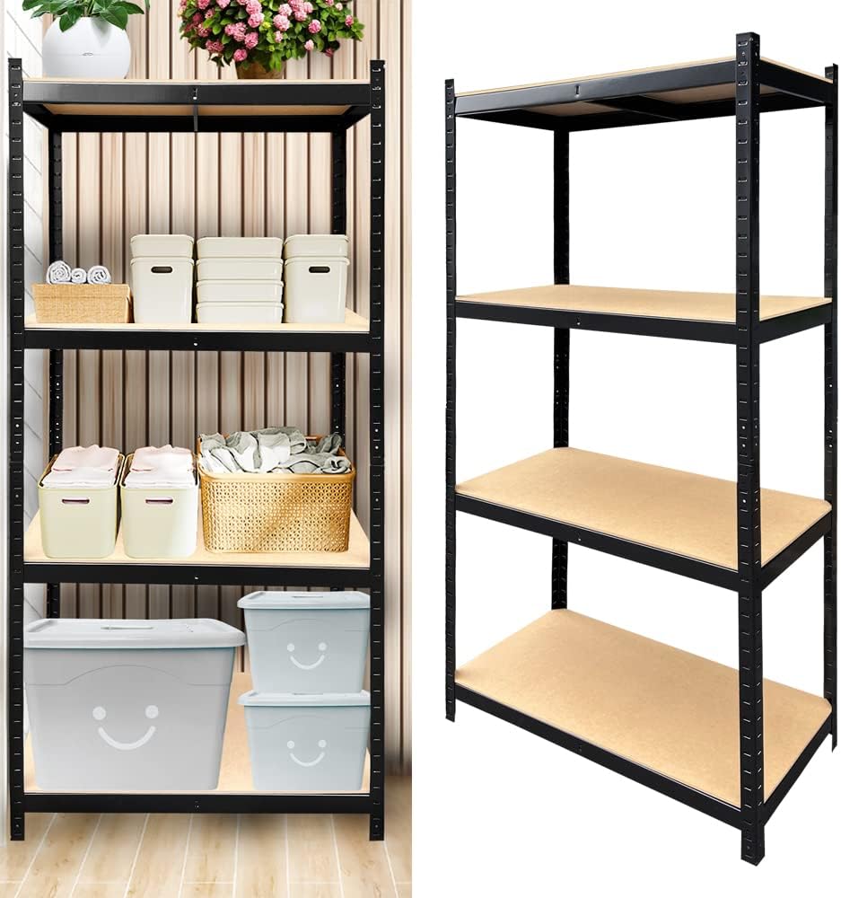 Amazon.com: King’s Rack 5-Tier Steel Storage Rack Boltless Shelving ...