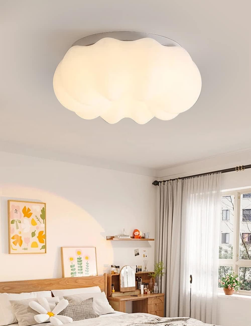 Surpars House LED Ceiling Light,Flush Mount Ceiling Light Fixture 3000K ...