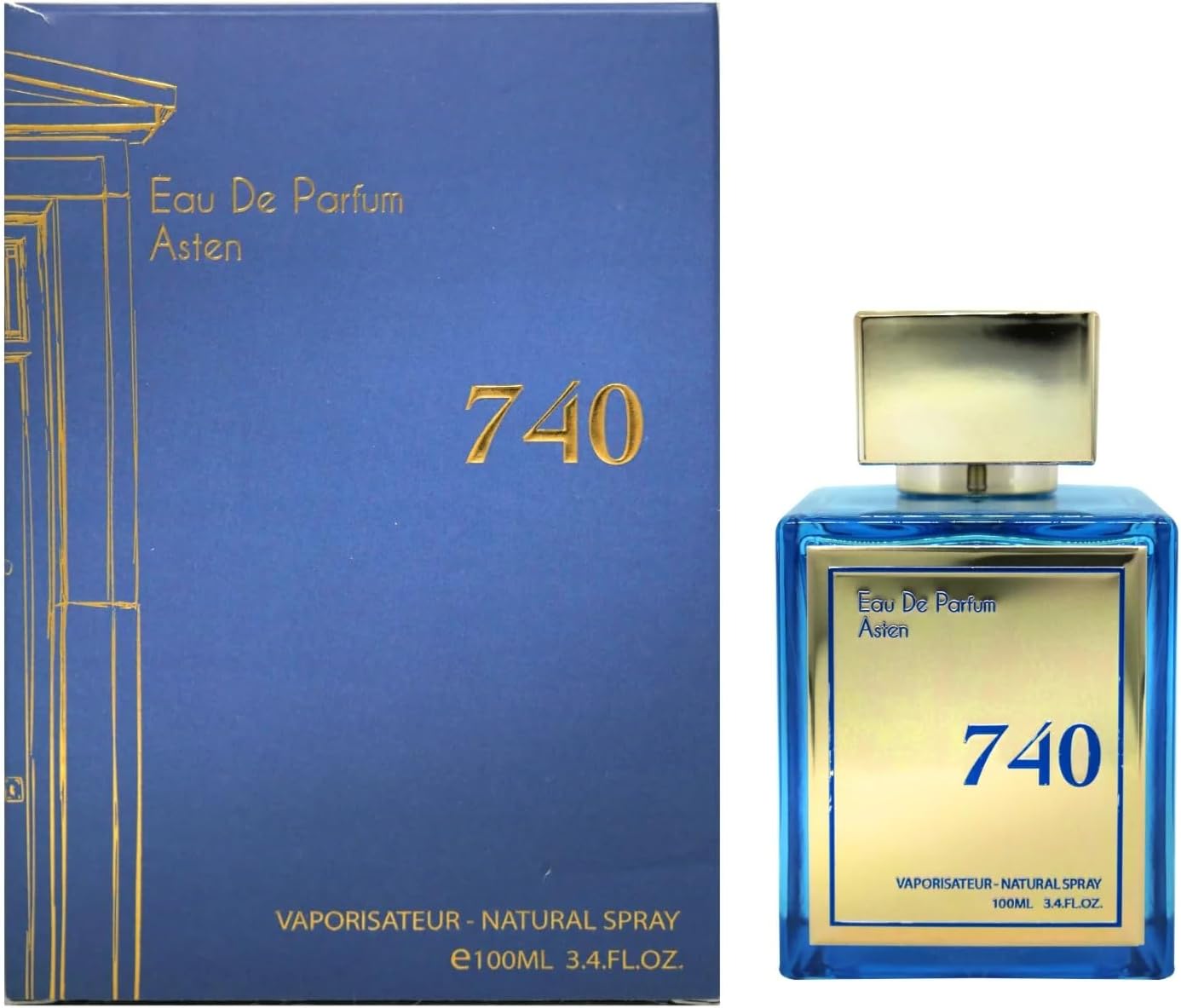 Amazon.com : Asten 740 Eau De Parfum 100Ml 3.4Oz Original Arabian ...