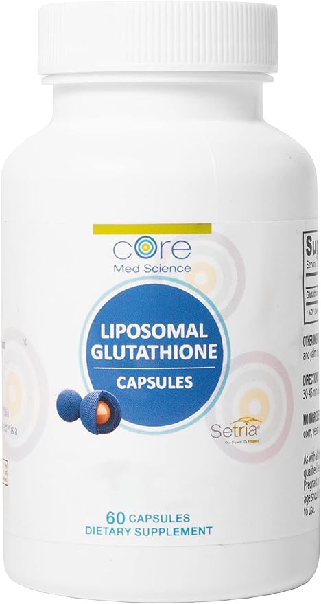 Amazon.com: Core Med Science Liposomal Glutathione Supplement (500mg ...