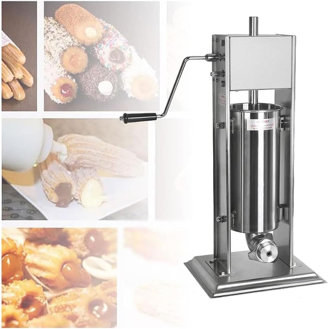 CHRISK Kommerzieller spanischer Donut Maker -Maschine mit 4 Formen ...