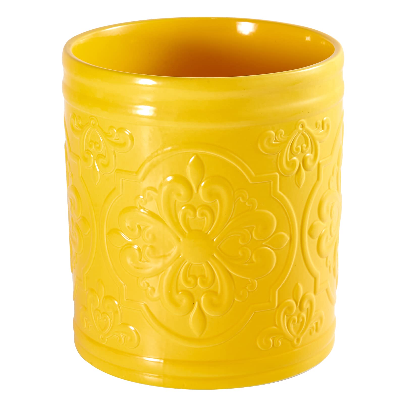 Yellow Kitchen Utensil Holder