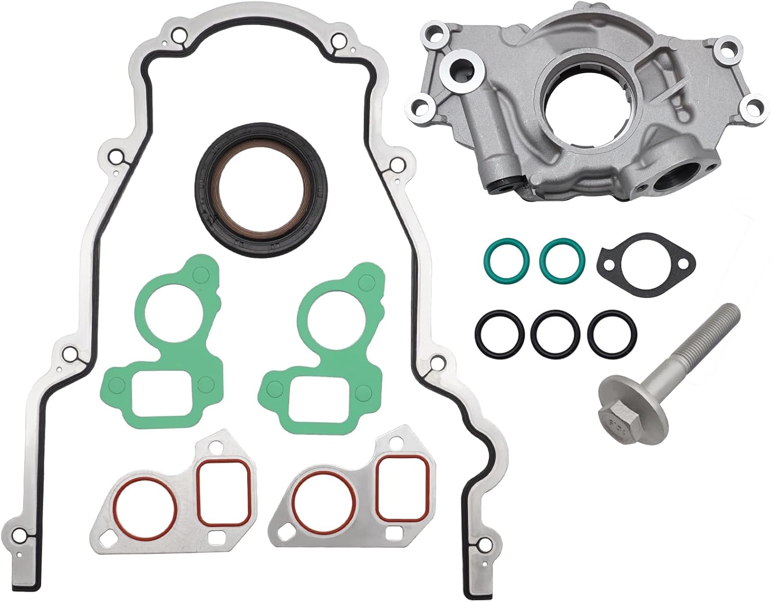Amazon.com: M295HV High Volume Oil Pump kit with Gaskets TCS45993 and ...