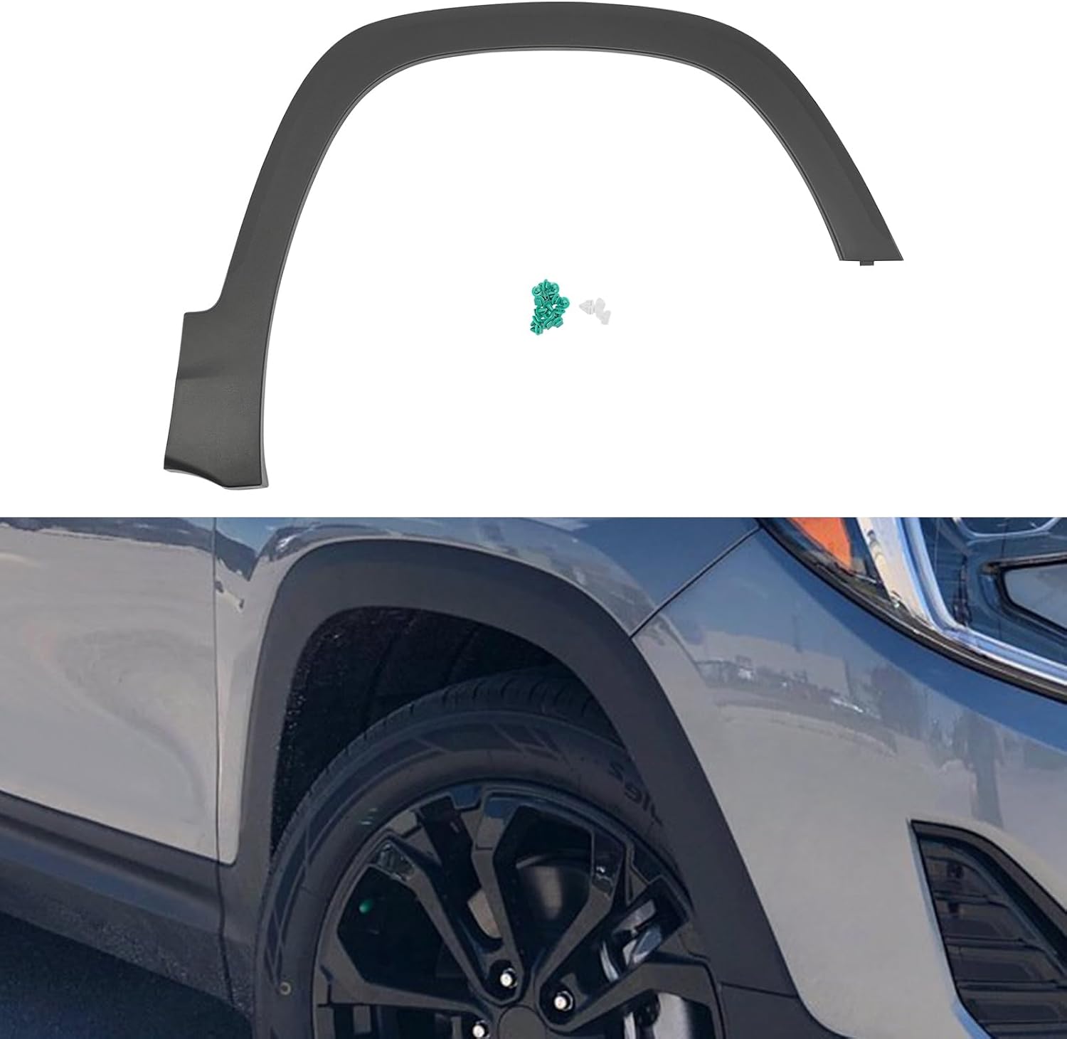 Amazon.com: NTINGDE Front Right Fender Flare Compatible with GMC ...