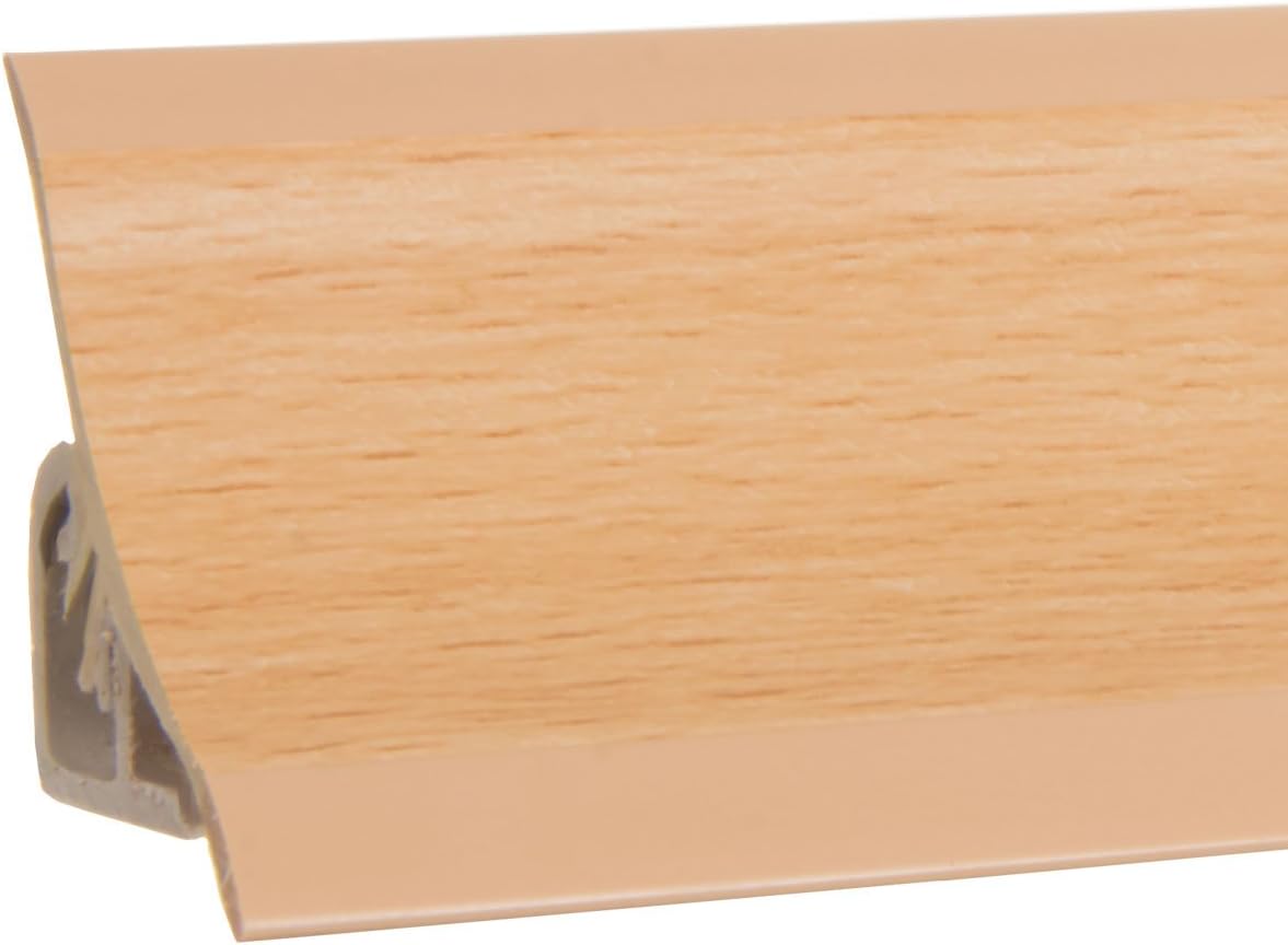 HOLZBRINK Küchenabschlussleiste Vollaluminium Küchenleiste Aluminium ...