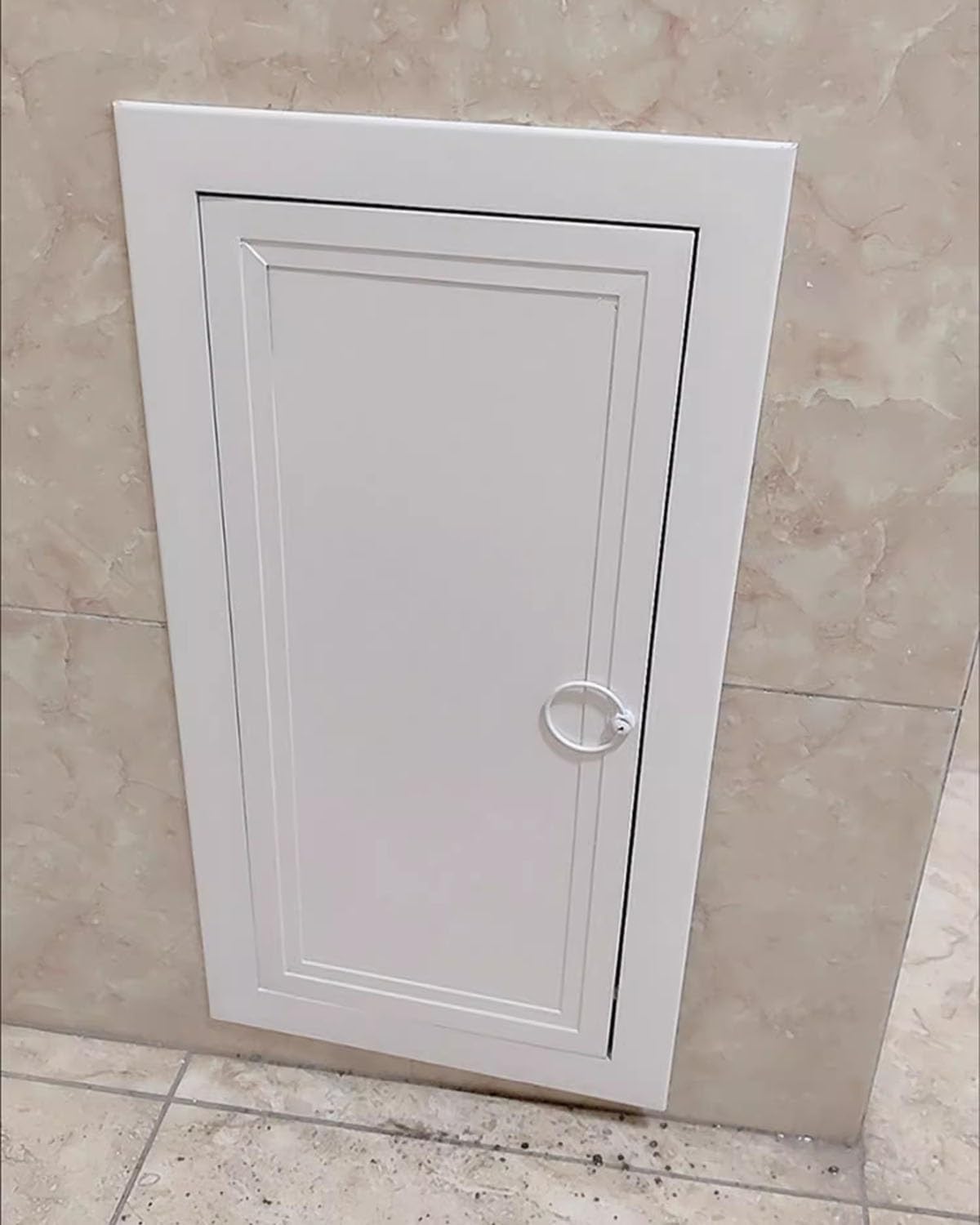 Recessed Access Panel with Handle, White Attic Inspection Door, Flush ...