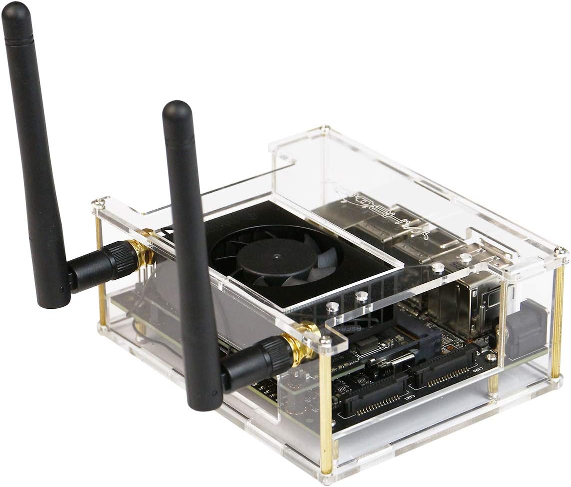 Amazon.com: Yahboom Jetson Orin Nano/Xavier NX Case Acrylic Protective ...